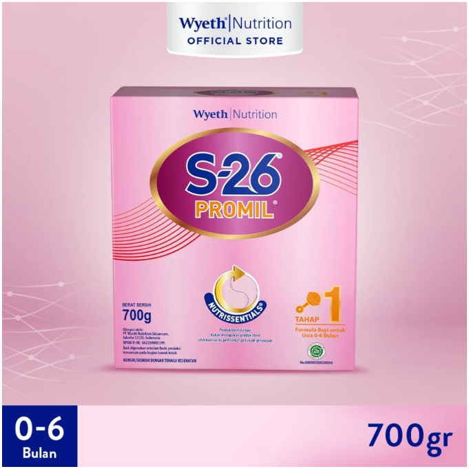 Jual S-26 Promil Nutrissentials Tahap 1 2 3 Susu Formula Kemasan Kotak ...