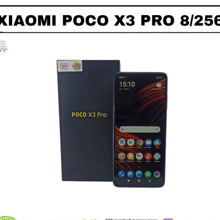Jual XIOMI POCO X3 PRO 8/256GB 8GB 256GB RAM 8/256 GARANSI | Shopee ...