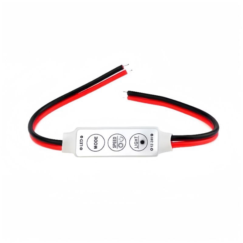 Jual LED Modul Dimmer Controller Pengatur Lampu Strip Dimmer 12-24V 6A ...