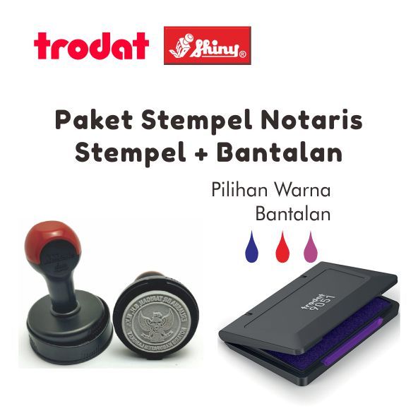 Jual Paket Stempel Notaris / PPAT Stempel + Bantalan | Shopee Indonesia