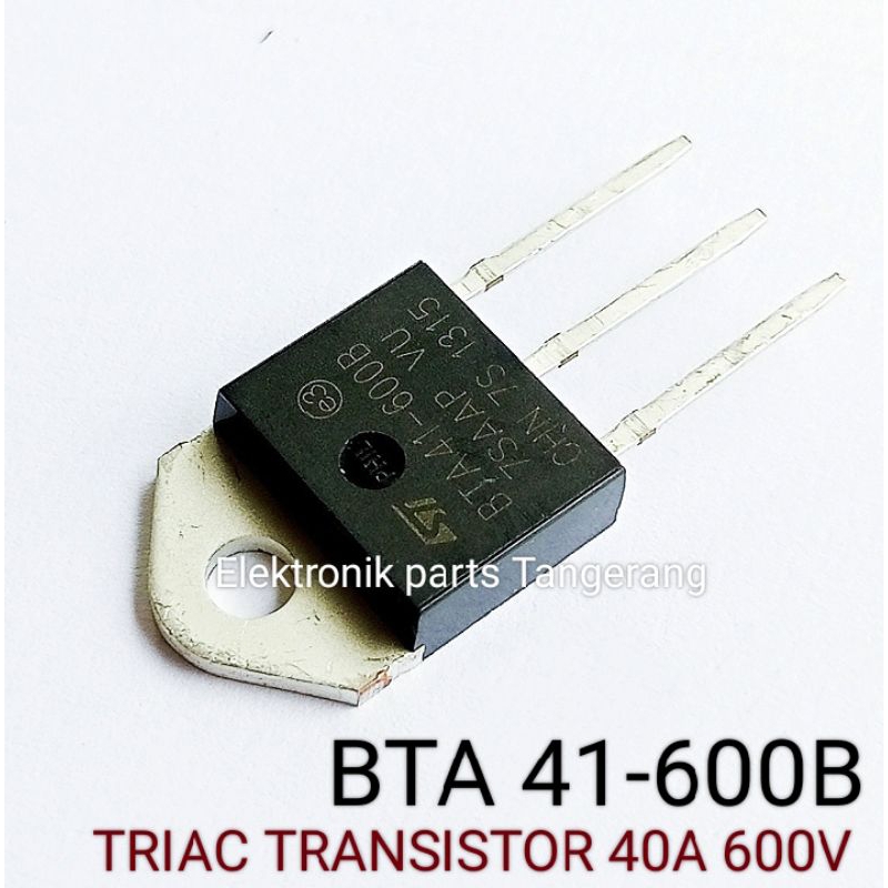 Jual BTA41-600B TRIAC TRANSISTOR BTA41 600B 40A 600V IC TRANSISTOR BTA 41-600B IC BTA 41-600 BTA ...