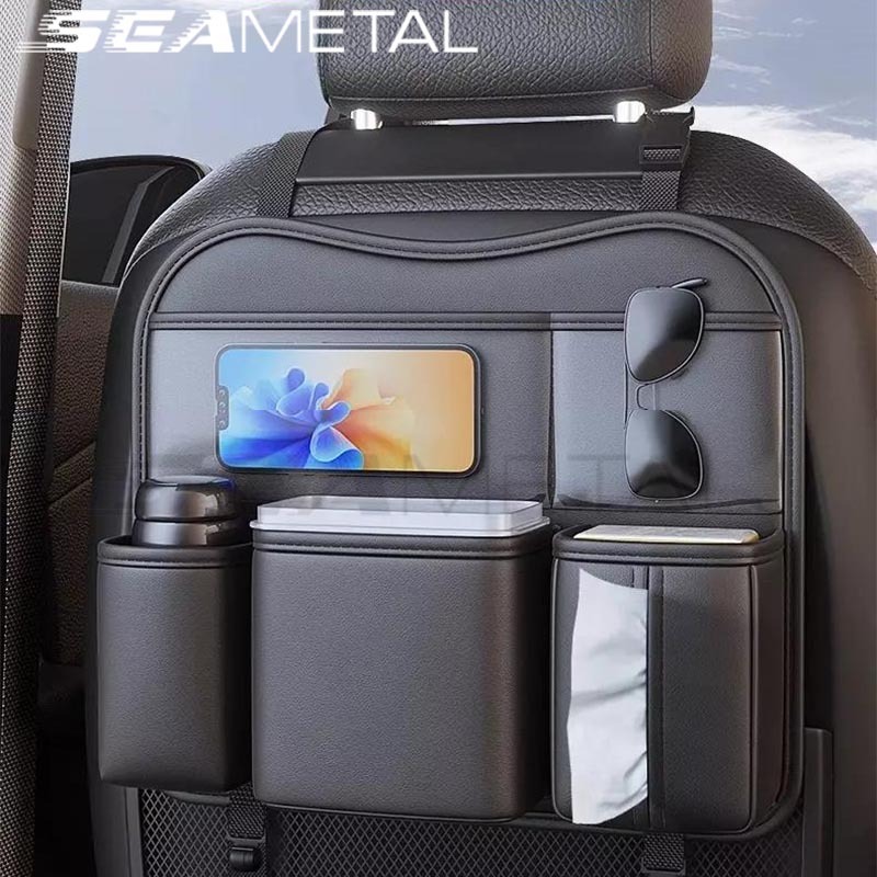 Jual Tas Penyimpanan Mobil Multifungsi Bahan Kulit Tas Barang Mobil ...