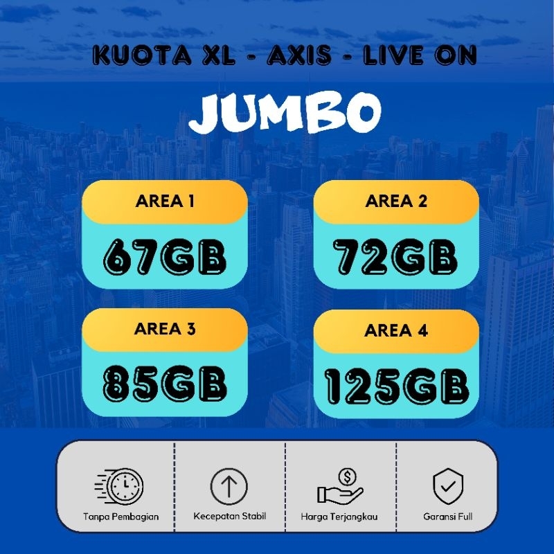 Jual KUOTA XL, AXIS & LIVE ON PAKET AKRAB OFFICIAL FULL 24 JAM 30 HARI GARANSI FULL | Shopee ...