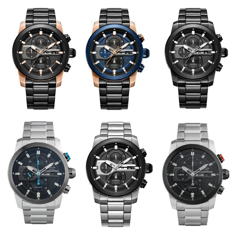 Jual Jam Tangan Pria Alexandre Christie AC 6562 / AC6562 Rantai Garansi ...