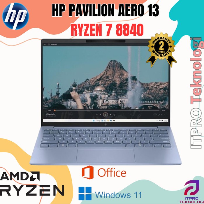 Jual HP PAVILION AERO 13 RYZEN 7 8840 16GB 1TB | Shopee Indonesia