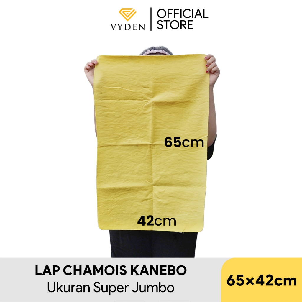 Jual Kain Lap Kanebo Jumbo 66 x 43 cm Sangat Besar XXXL Plas Chamois ...