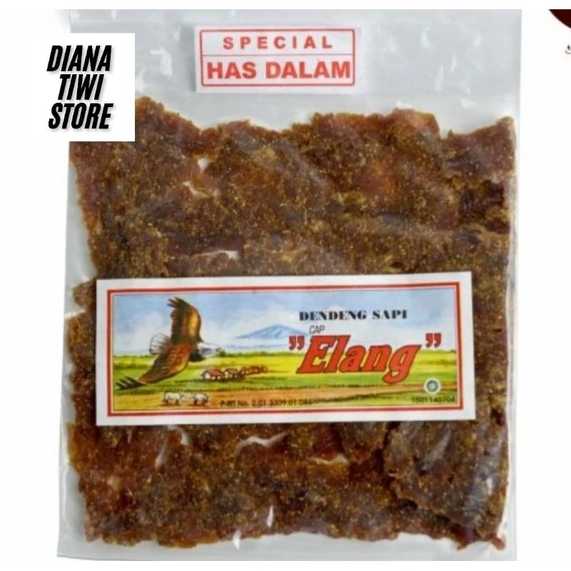 Jual dendeng sapi has dalam 250 gram dendeng sapi cap elang 250 gram ...