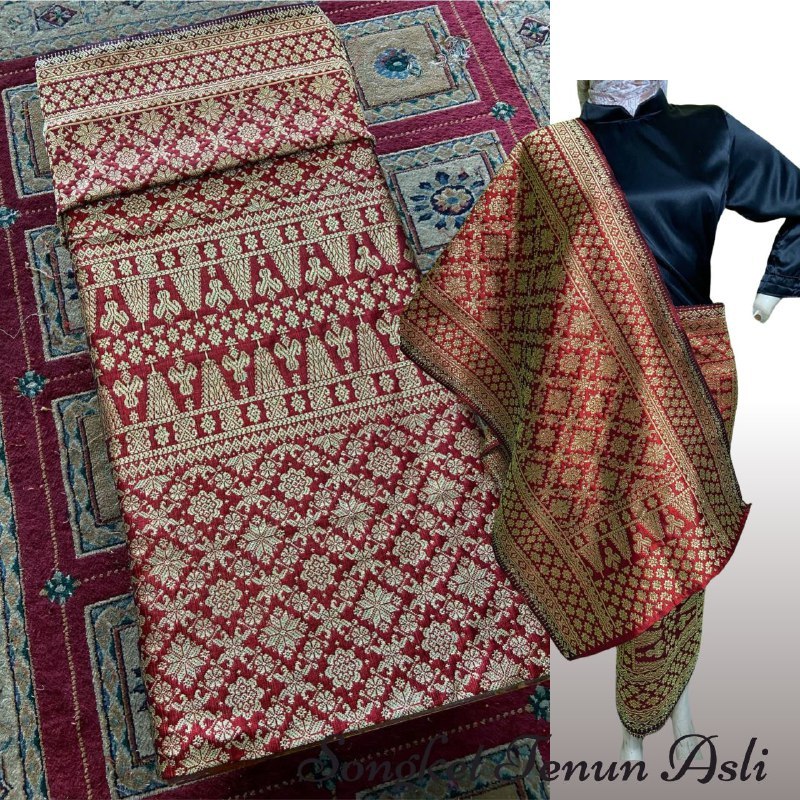 Jual Tina Songket - Songket Palembang Motif Lepus Tenun Asli Berbagai Macam Motif dan Warna ...