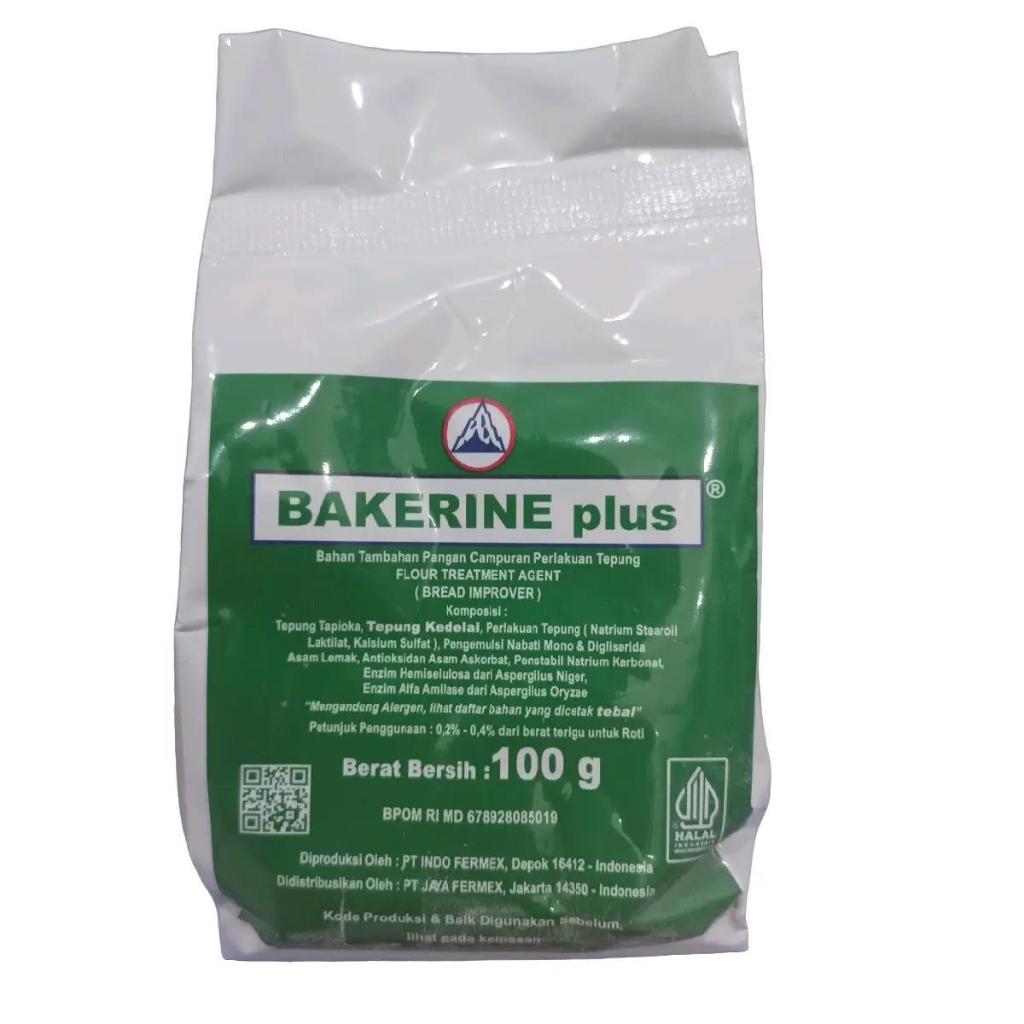 Jual Bakerin Plus Bread Improver Pengempuk Roti 100 Gram | Shopee Indonesia