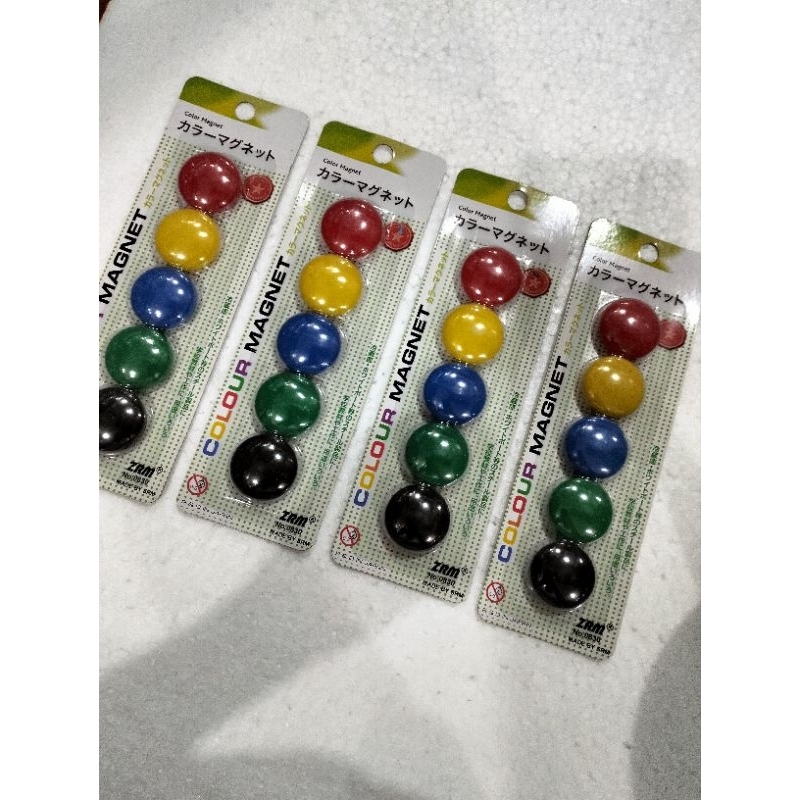 Jual MAGNET 0830 merk ZRM MAGNET WARNA WARNI MAGNET CANTIK | Shopee ...