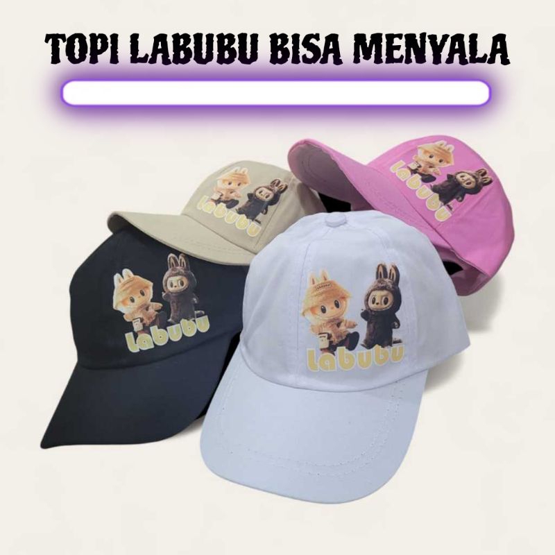 Jual Topi Anak Labubu Bisa Led-Topi Baseball Anak Labubu Led | Shopee ...