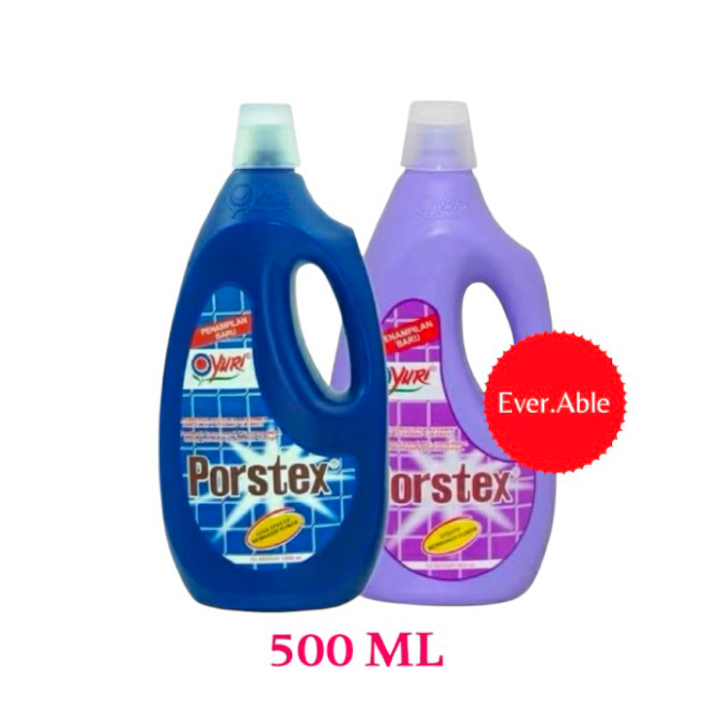 Jual YURI PORSTEX PEMBERSIH PORSELEN & KERAMIK 500 ML | Shopee Indonesia