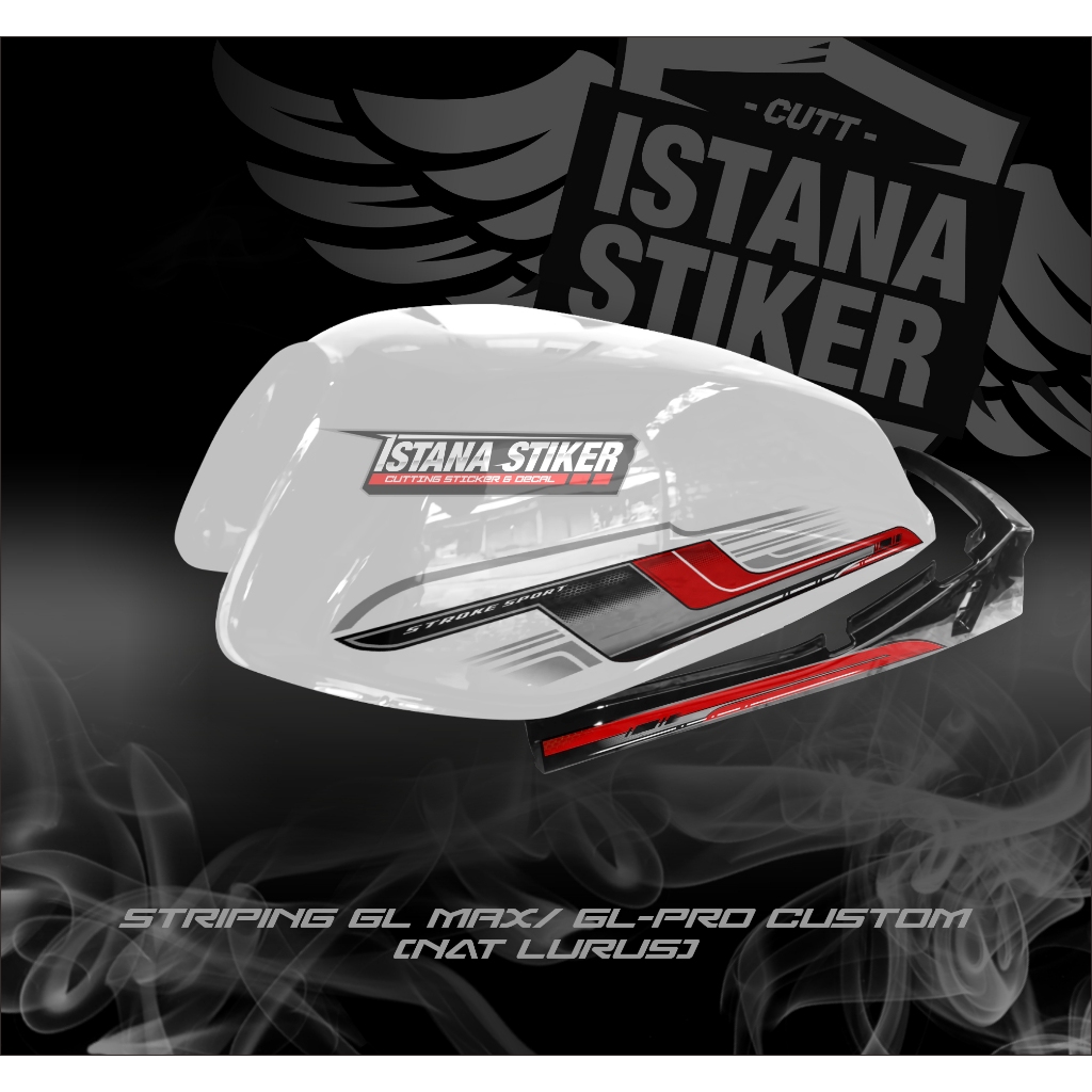 Jual Striping GL variasi nat lurus Body putih | Shopee Indonesia