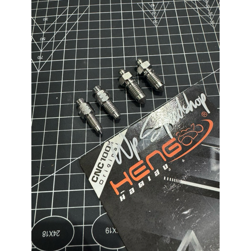 Jual stelan angin stainless original heng thailand m8 / m10 drat halus ...