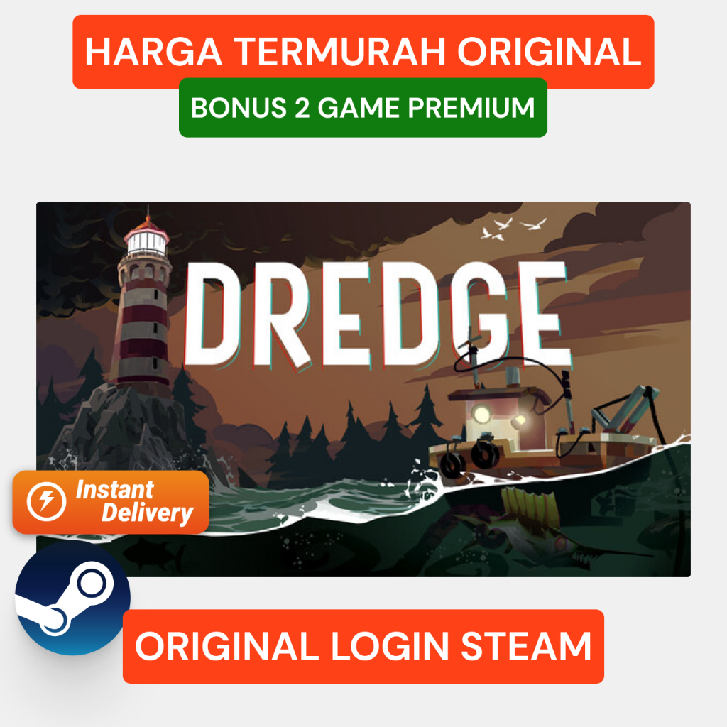 Jual Dredge + DLC Original Steam - Game Mancing Adventure - Game Laptop ...