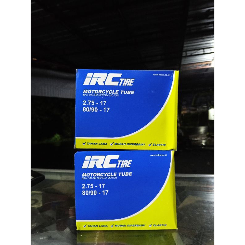 Jual Ban Dalam IRC 275-17 ORIGINAL | Ban Dalam IRC 80/90-17 ORIGINAL ...