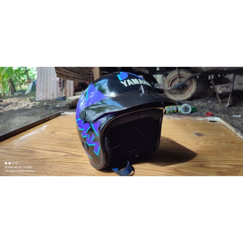Jual Helem Yamaha RX-King/original/helem jadul/ hel lawas/ kuno/ helm ...