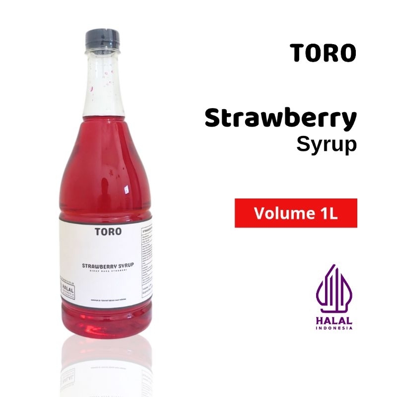 Jual Strawberry Syrup / Sirup Rasa Stroberi 1 Liter | Shopee Indonesia