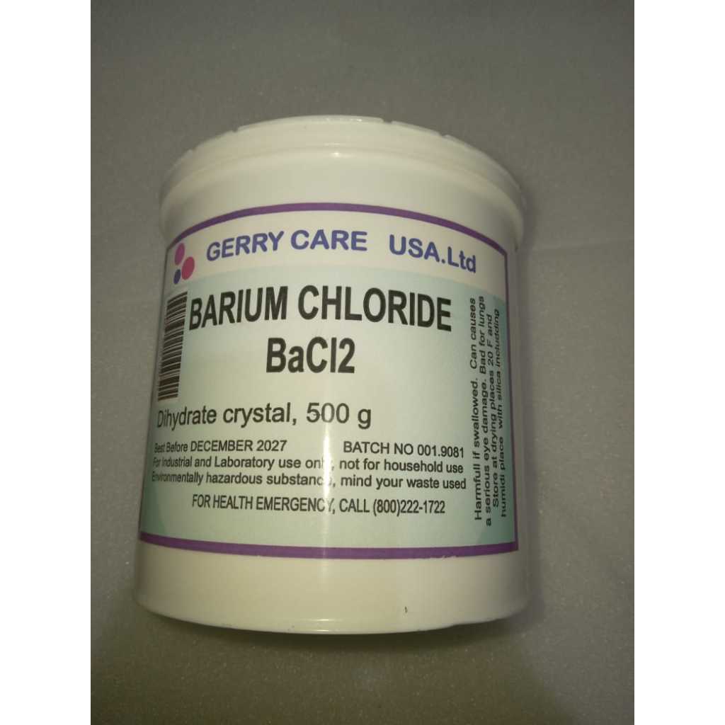 Jual Barium Klorida BaCL2 500gram | Shopee Indonesia