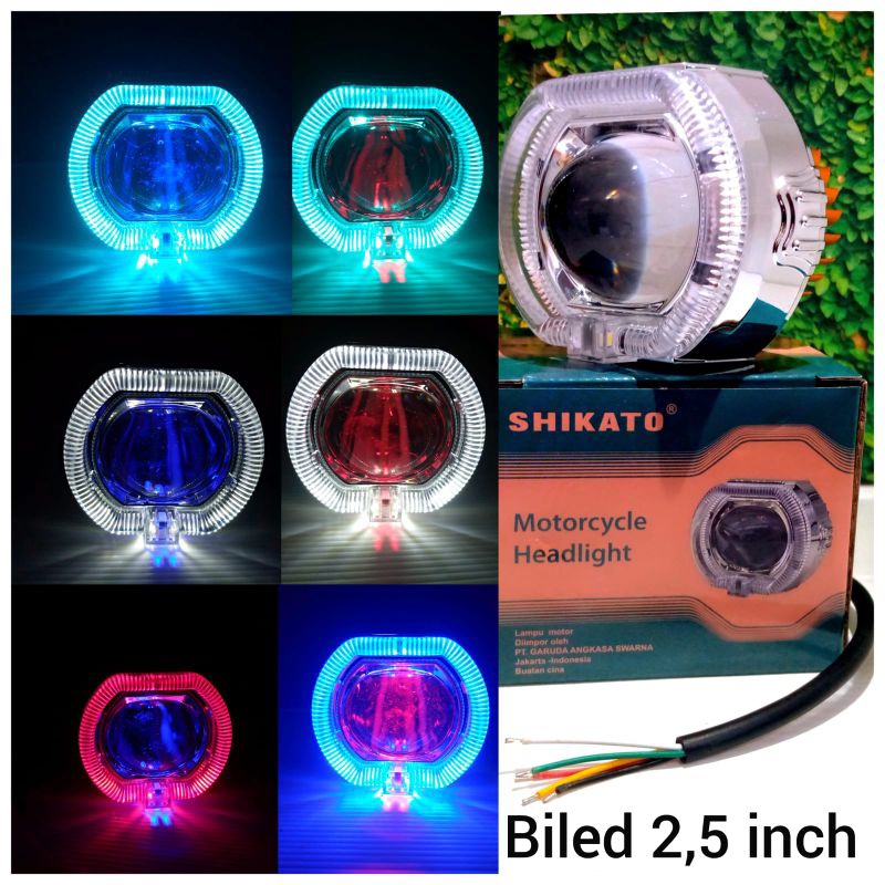 Jual LAPU LED PROJIE BILED 2,5 inch hi-low universal | Shopee Indonesia