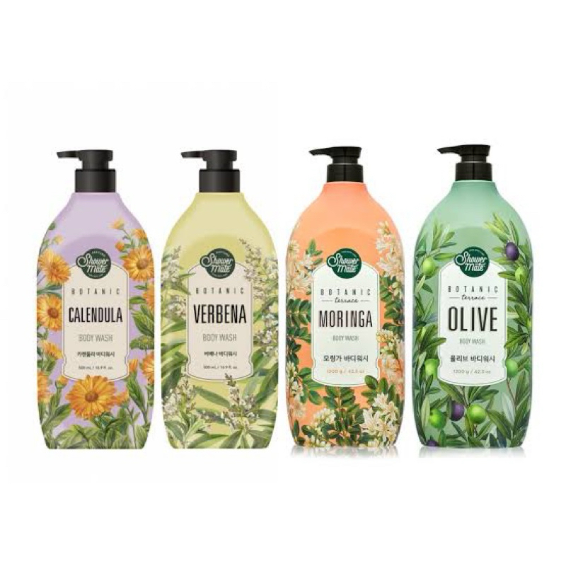 Jual aekyung showermate botanic body wash 500 ml sabun mandi korea ...