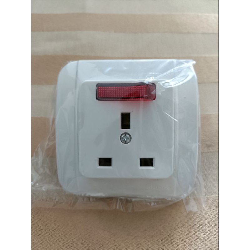 Jual Colokan Ac Broco Galleo Stopkontak AC Putih inbow Tanam 3 pin ...