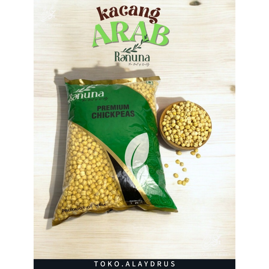 Jual KACANG ARAB CHICKPEA 1 KG ASLI MEREK RANUNA Oleh Oleh Haji Umroh ...