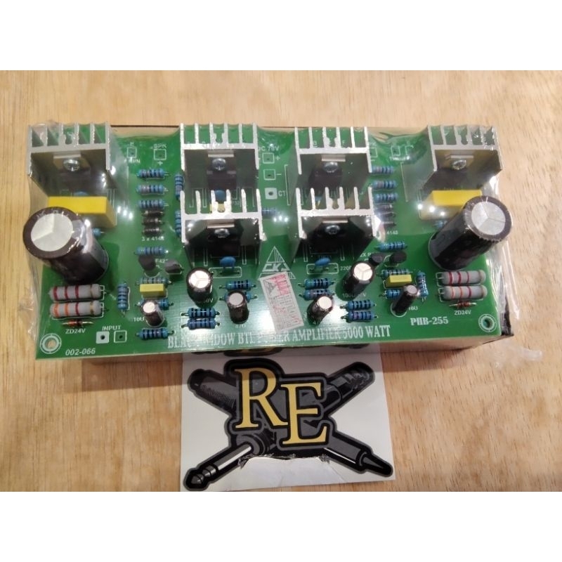 Jual Kit power amp 5000watt CKJ BLACK WIDOW BTL PHB 255 | Shopee Indonesia