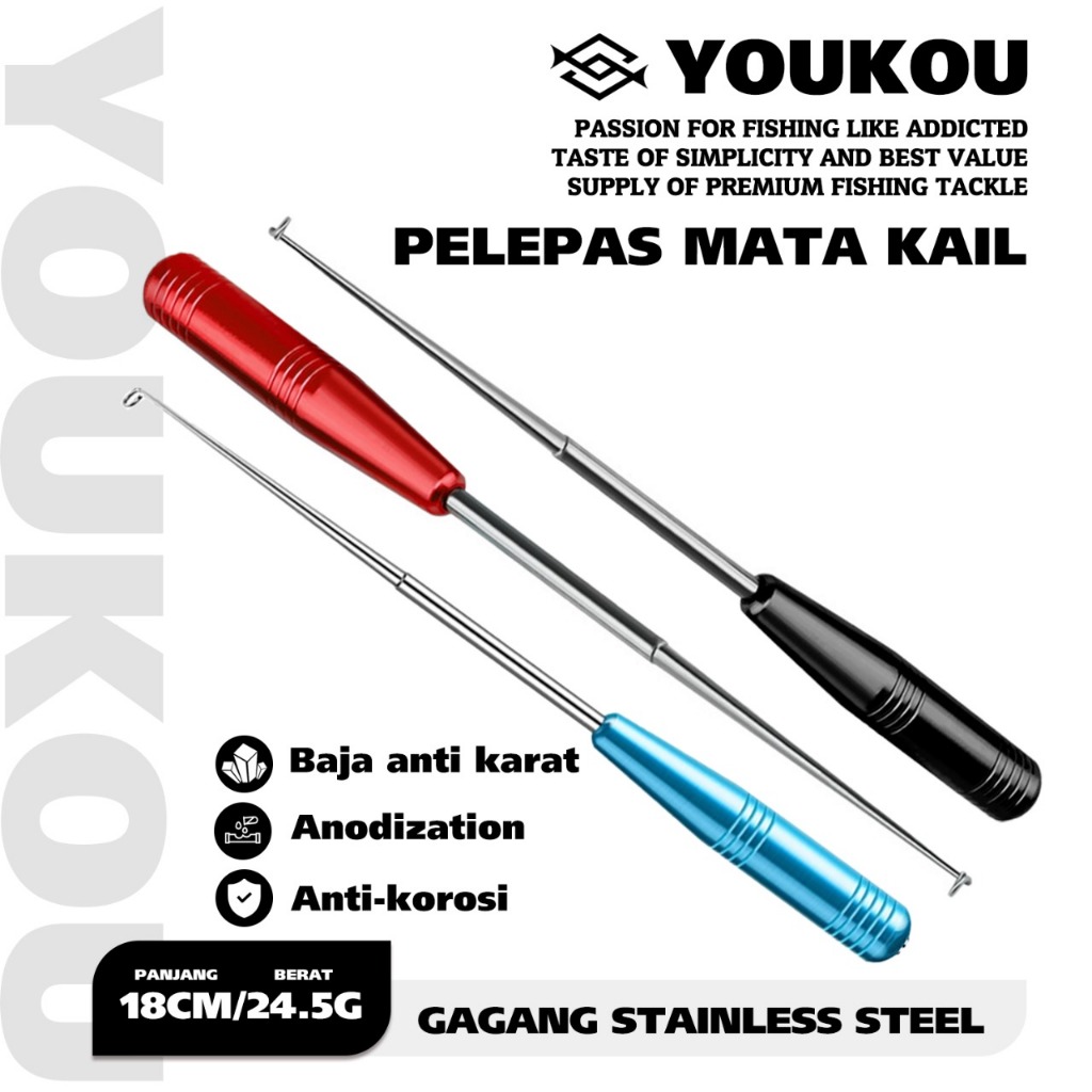 Jual YOUKOU Alat Pelepas Kail Pancing Hook Remover Pancing Alat ...