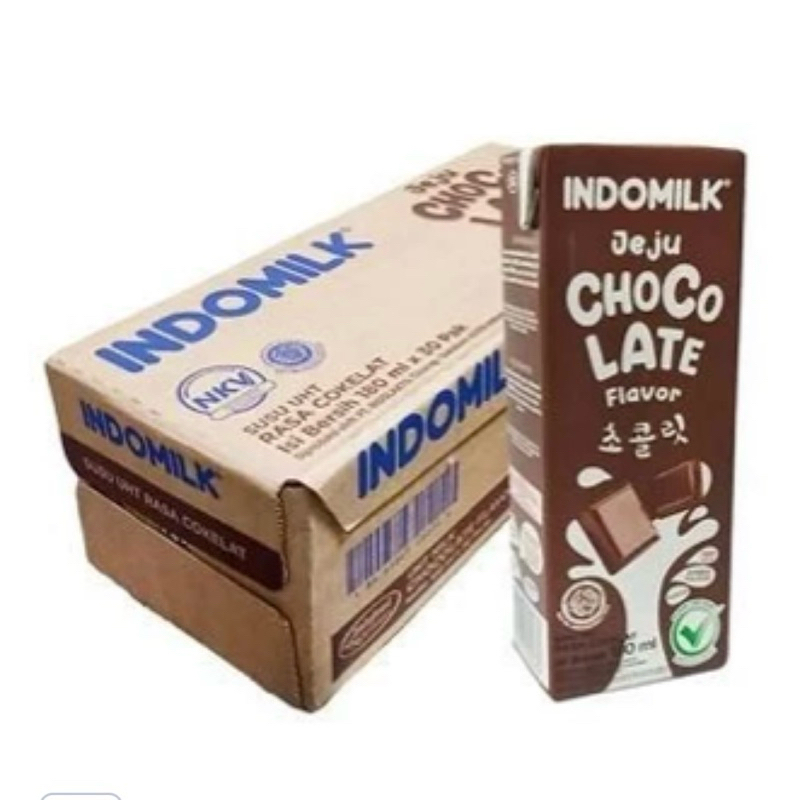 Jual Susu Indomilk Jeju Chocolate Exp April 2025 | Shopee Indonesia