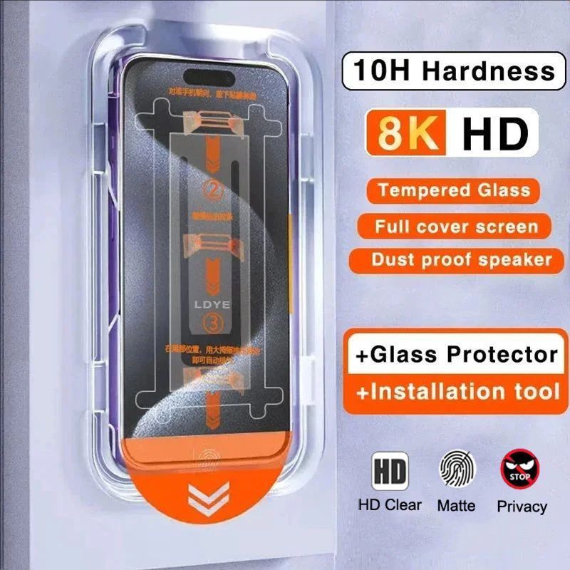 Jual PHONELUXE CASE tempered glass anti-peep tempered film screen ...