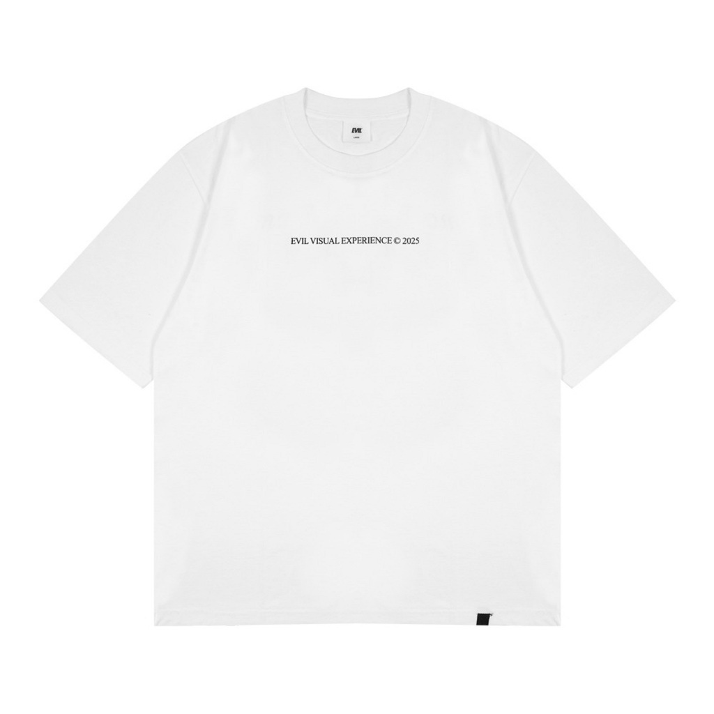 Jual EVIL BOXY TSHIRT - CHAOTICS L24 WHITE | Shopee Indonesia