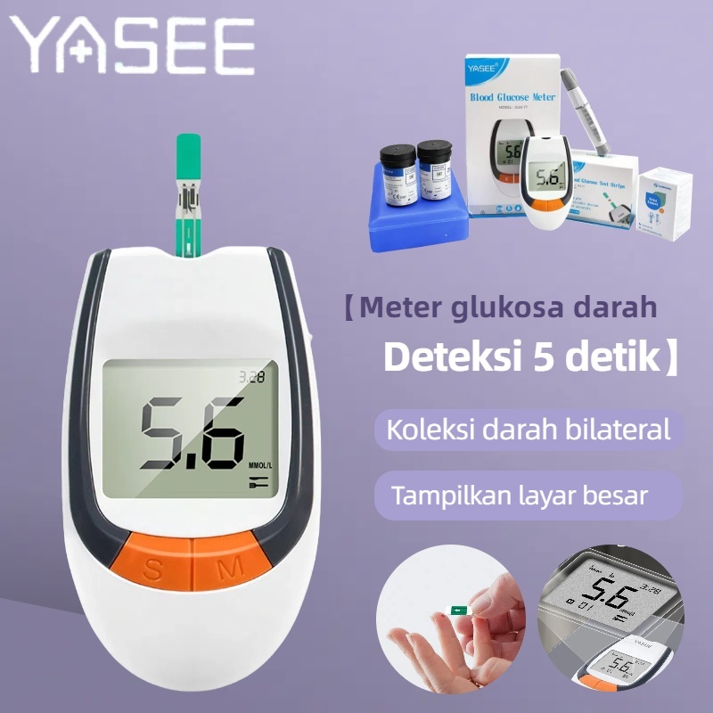 Jual Alat Cek Gula Darah Asam Urat Meter Glukosa Darah Glukosa Meter ...