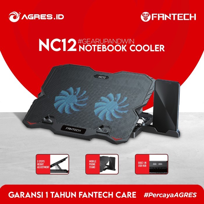 Jual COOLING PAD FANTECH NC12 | Shopee Indonesia
