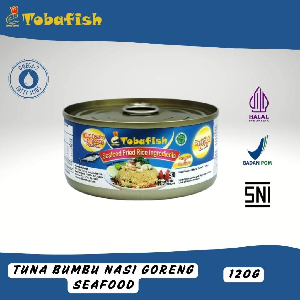 Jual Tuna kaleng / Canned Tuna Bumbu Nasi Goreng Seafood / Seafood ...