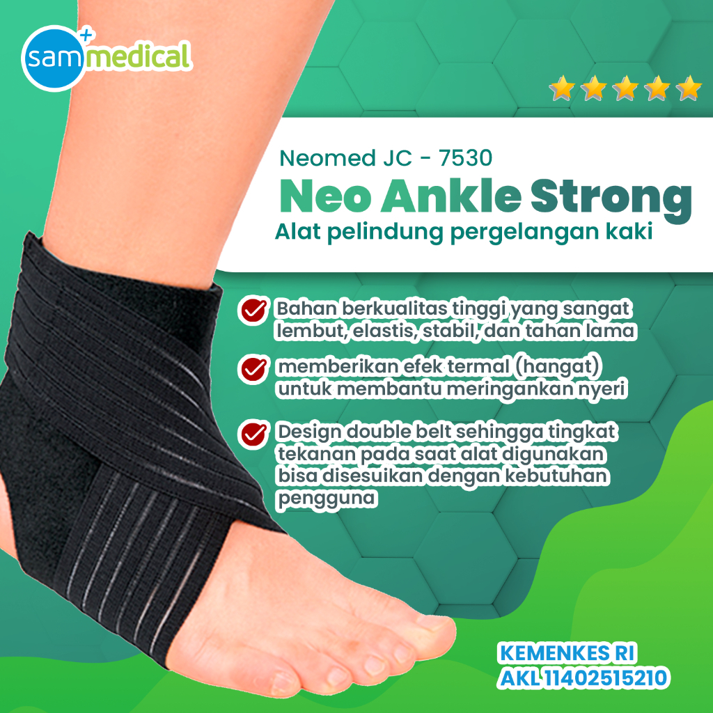 Jual Neomed Deker Ankle Support JC-7530 / Deker Pergelangan Kaki ...