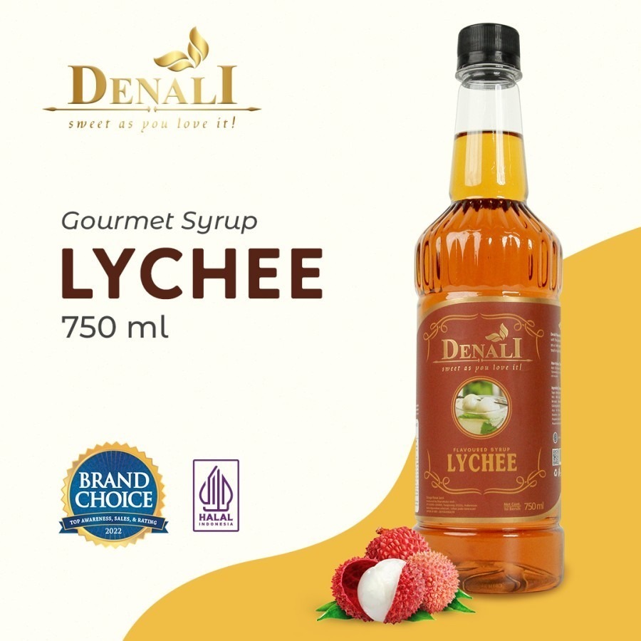 Jual Denali Sirup Lychee 750ml | Denali Syrup Lychee | Denali Syrup all ...