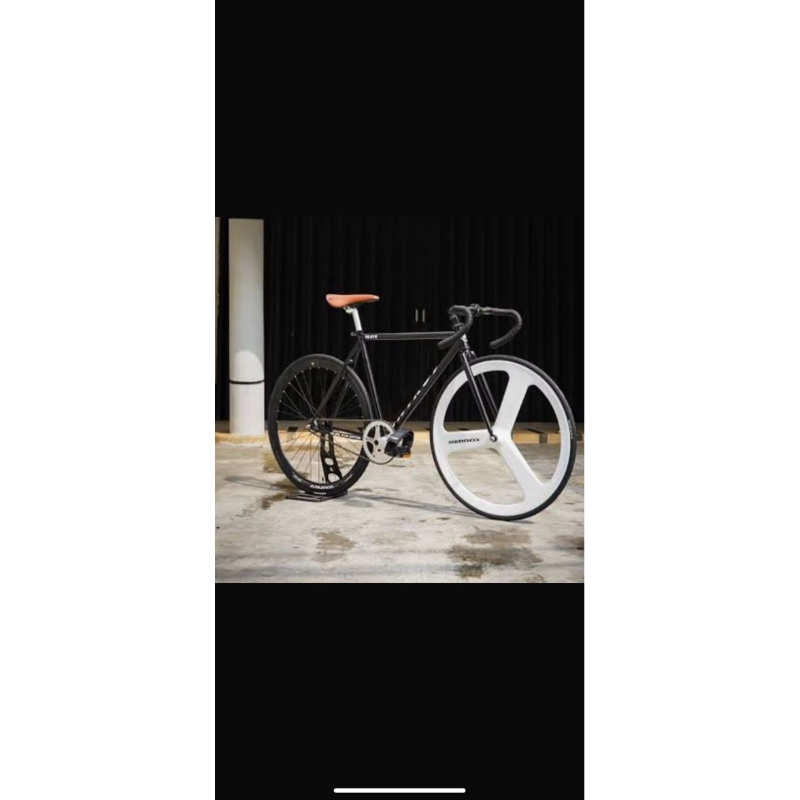 Jual pre order sepeda fixie custom pesanan dengan velg depan palang 3 ...