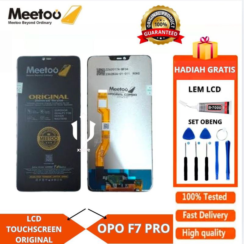 Jual LCD TOUCHSCREEN OPO F7 PRO (METO) FULLSET ORIGINAL FREELEM OBENG ...