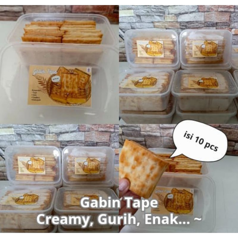 Jual Enak!! Gabin Tape isi 10pcs (frozen) | Shopee Indonesia