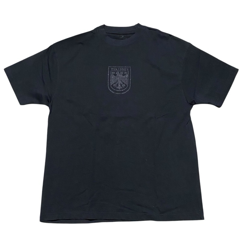 Jual Kanye west yeezy VULTURES official merchandise black tee | Shopee ...