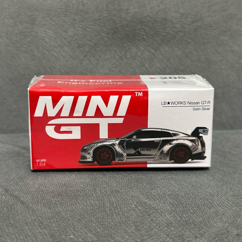Jual mini gt r35 lbwk satin silver sinopec rare | Shopee Indonesia