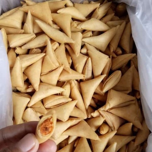 Jual samosa segitiga ayam pedas manis srikaya 1kg | Shopee Indonesia
