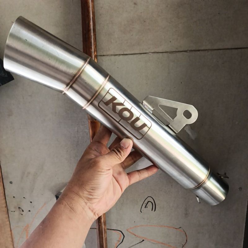 Jual Canister Tambutso Kou super stainless 51mm Canister only | Shopee ...