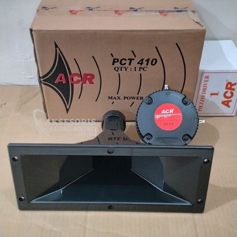 Jual Driver Tweeter ACR PCT 410 300 Watt + Horn Corong | Shopee Indonesia