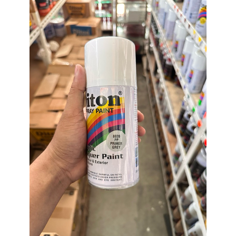 Jual Diton 8020 primer grey cat semprot pilok pylox 300cc | Shopee ...
