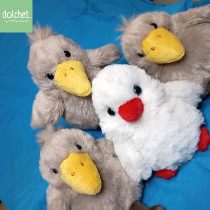 Jual Boneka Burung Shoebill Stork Java Sparrow Sunlemon Fluffies ...