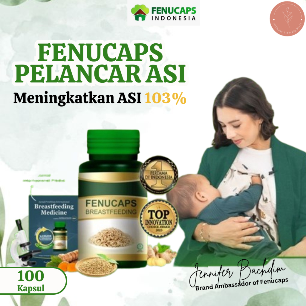 Jual Fenucaps Asi Booster Pelancar Asi (100 kap) | Shopee Indonesia