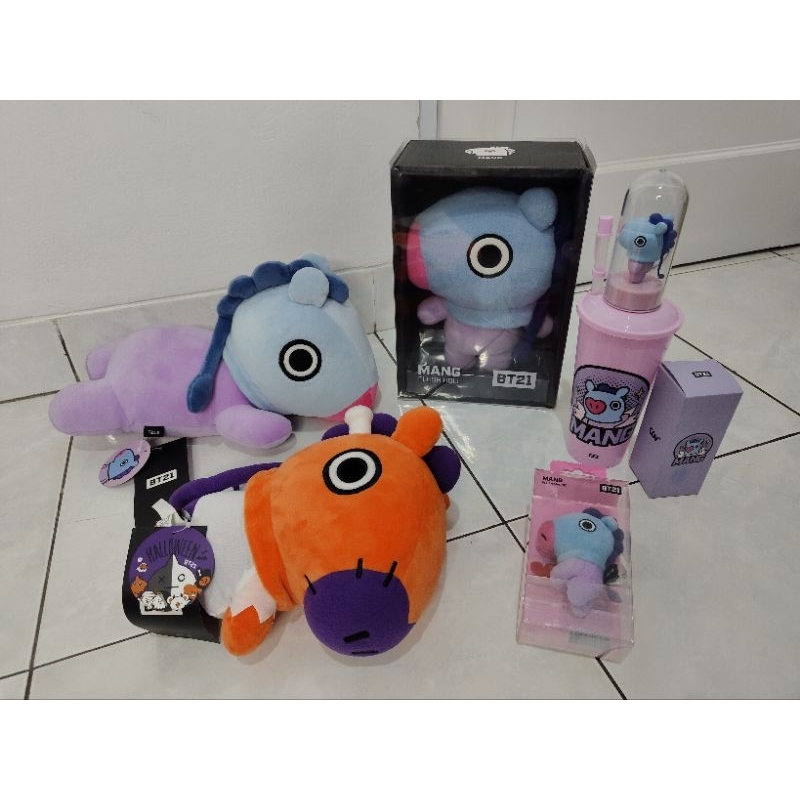 Jual BTS BT21 Mang Official Merchandise Doll Plush Official Halloween ...