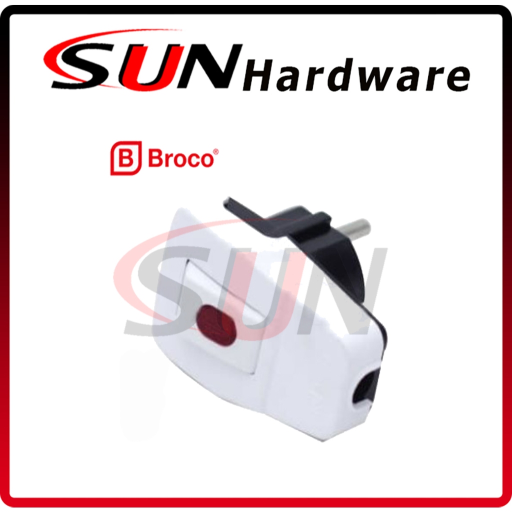 Jual Steker Colokan Lampu ARDE Broco Saklar Switch Mesin Pompa AC Putih ...